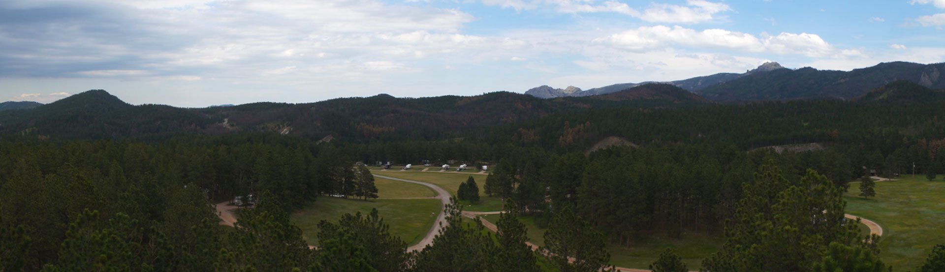 South Dakota Campground Sites at Rafter J Bar Ranch in Black Hills